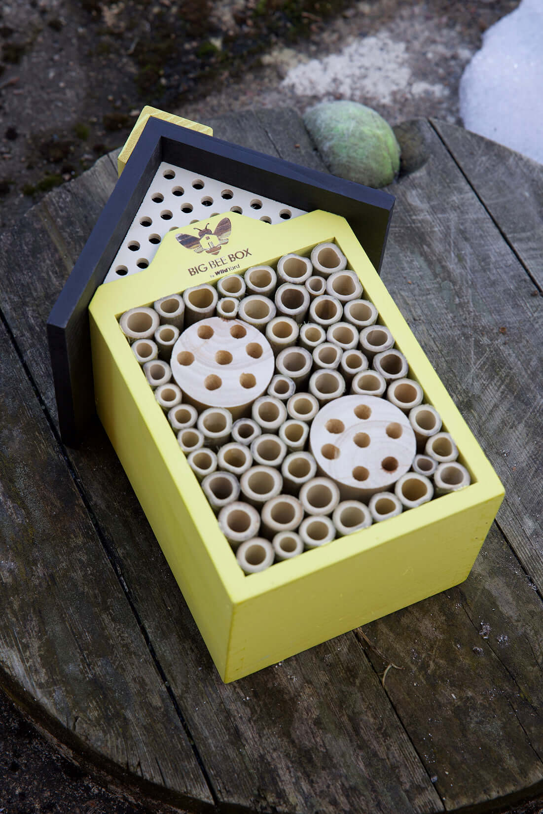 Bee Houses – Wildyard BEE BOX Collection for Solitary Bee Support – Big ...